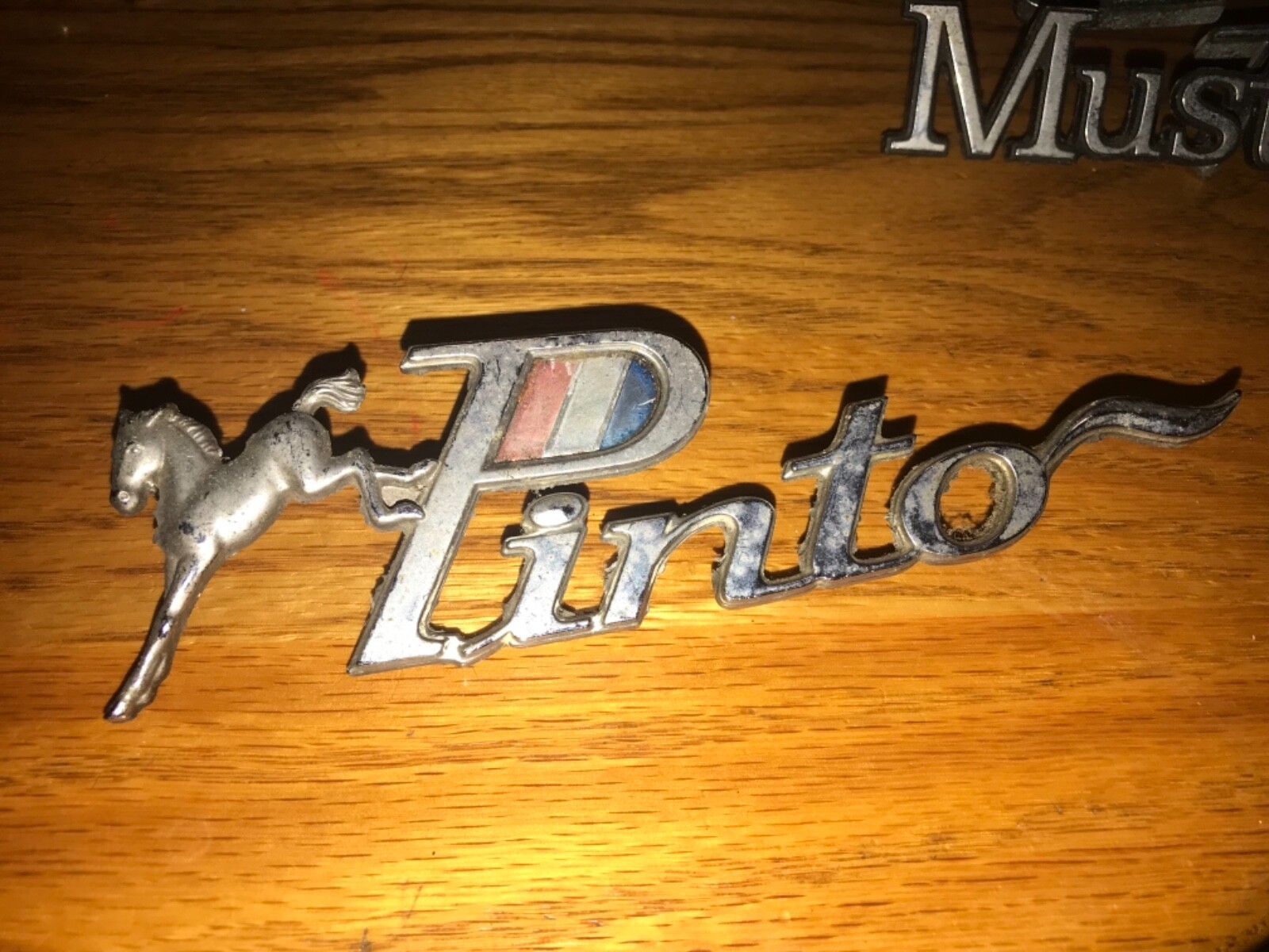 Original 1971 1972 1973 Ford Pinto Emblem D12B-6B114-AD - Vintage OEM ...