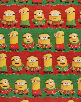 DESPICABLE ME MINIONS GIFT WRAP WRAPPING PAPER ROLL CHRISTMAS HOLIDAY ...