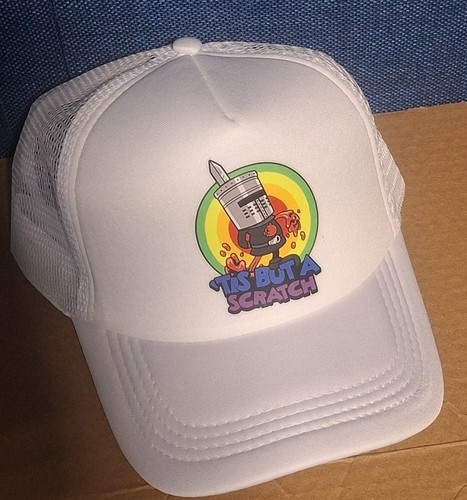 Adjustable Trucker Baseball Hat Cap Tis But a Scratch Monty Python ...