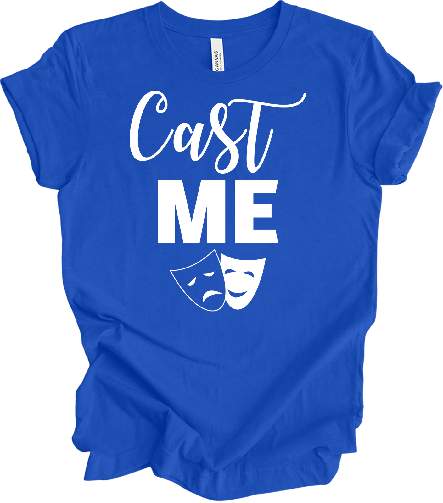 Cast Me Theater Drama Masks T-Shirt - Perfect for Actors | eBay