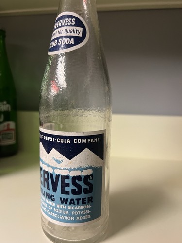 1955 EVERVESS SPARKLING WATER (PEPSI-COLA) COMPANY 12 OZ. NEW YORK, NY ...