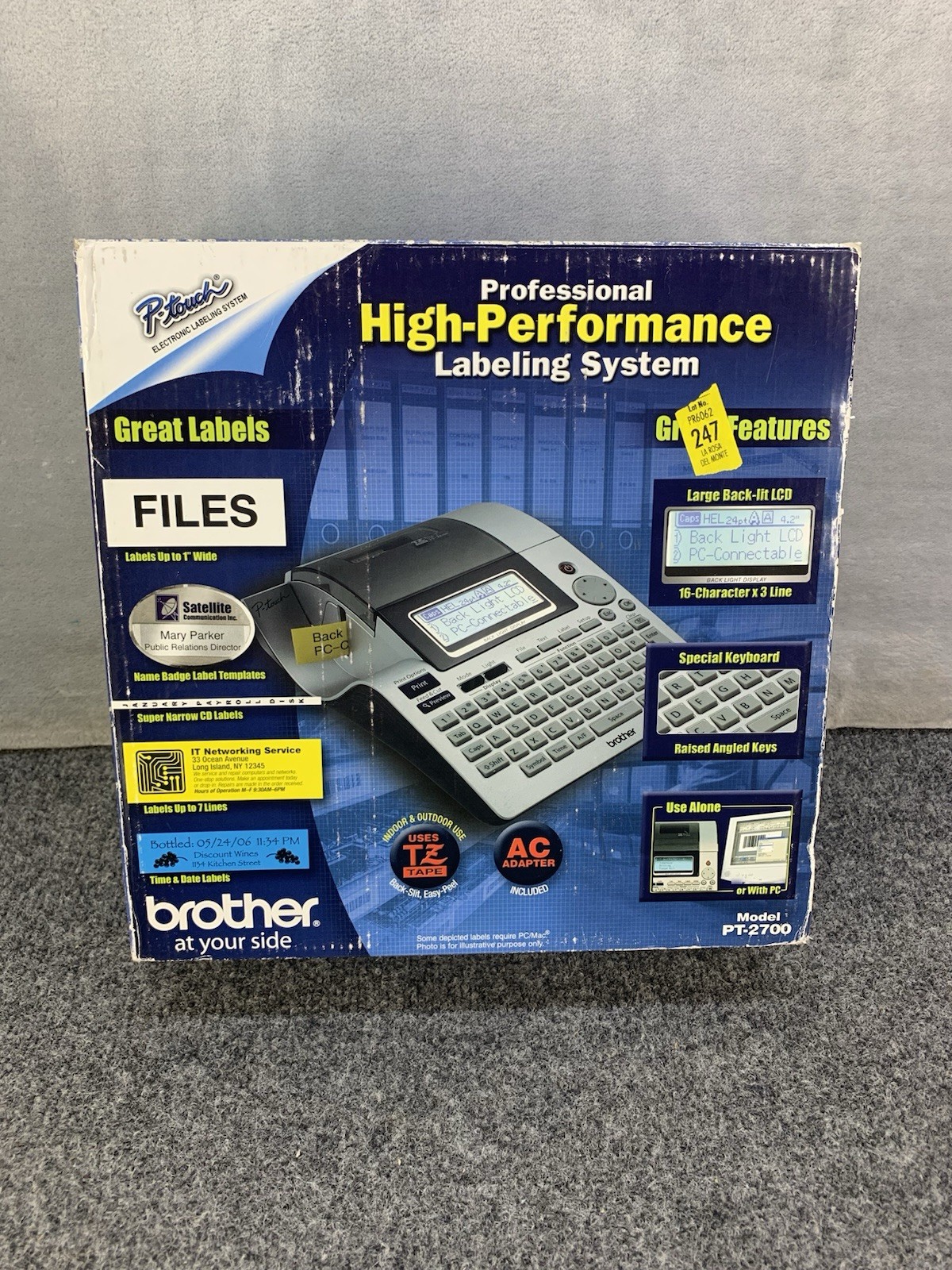 Brother P-Touch PT-2700 Thermal Printer for sale online | eBay