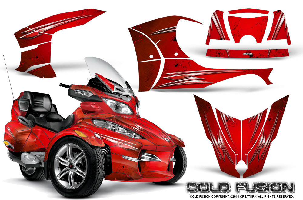 CAN-AM BRP SPYDER RT RT-S GRAPHICS KIT CREATORX DECALS CFR | eBay