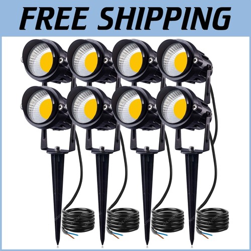 Super Bright 900LM Outdoor Spotlight Set - 12V Adjustable & Waterproof ...
