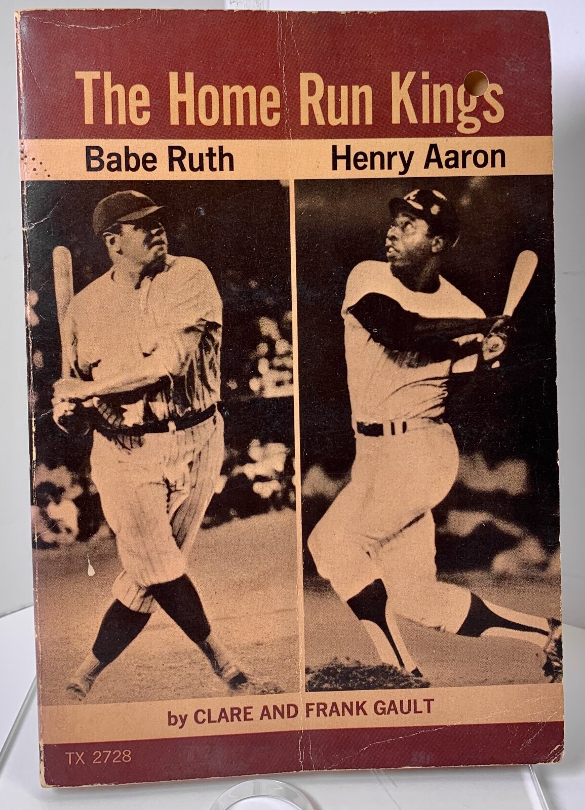 The Home Run Kings, Clare & Frank Gault, 1974, Babe Ruth & Henry Aaron ...