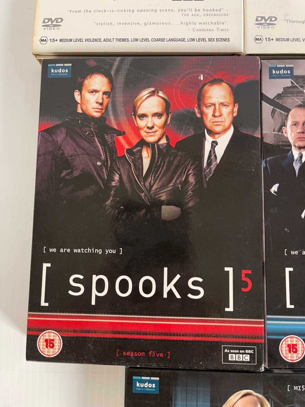Spooks Season 1,2,3,4,6,7,8,9 DVD bundle Reg 2 PAL Used | eBay