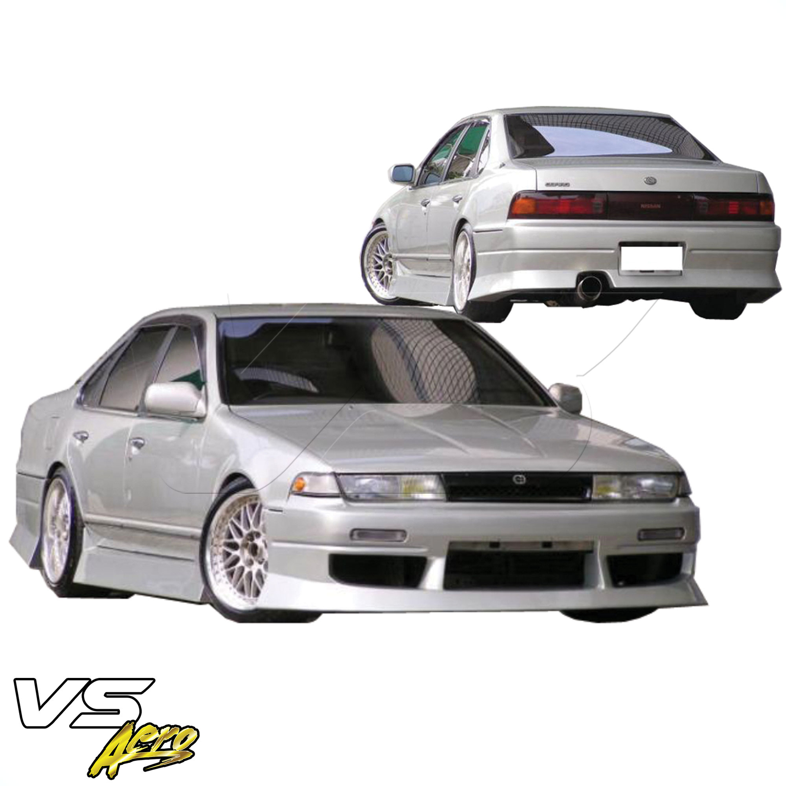 VSaero FRP URA Body Kit 4pc A31 for Cefiro Nissan 88-93 vsaero_108026 ...