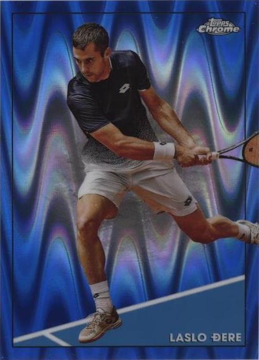 2021 Topps Chrome - Laslo Dere #17 Blue RayWave Refractor /99 (RC) for ...