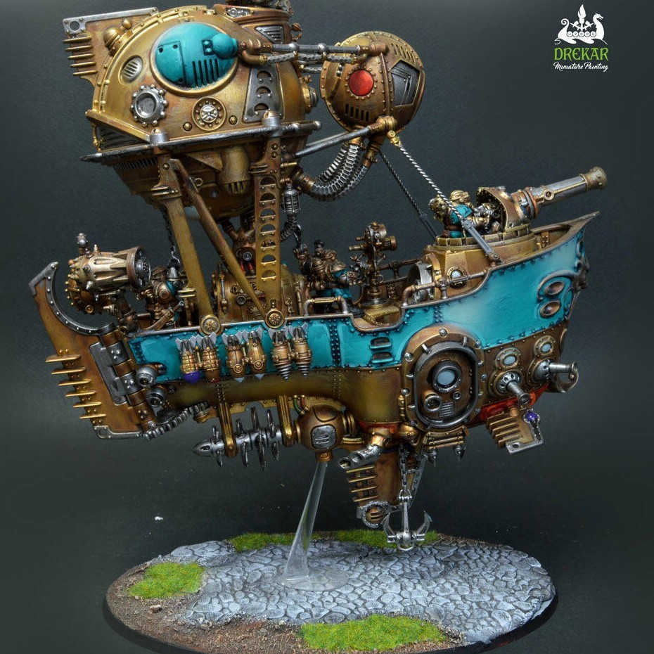 Arkanaut Ironclad Kharadron ** COMMISSION ** pro painting | eBay