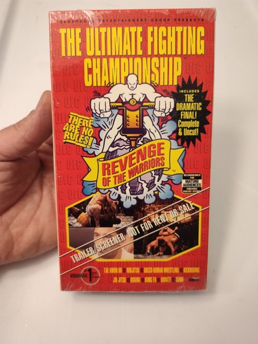 ultimate fighting championship vhs Revenge Warriors Promo Rare | eBay