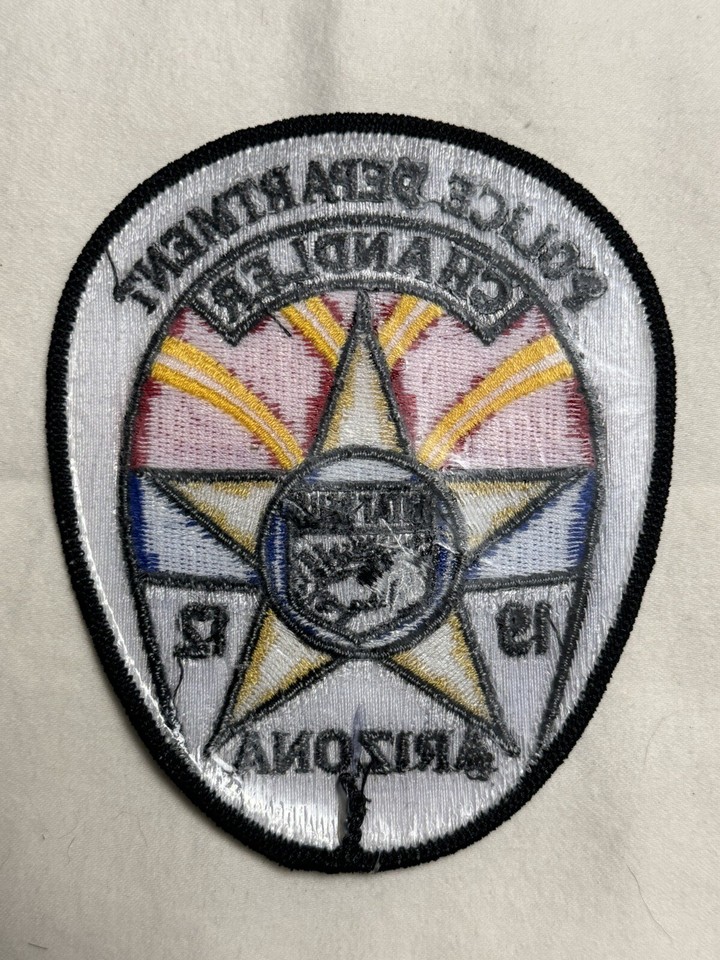 Chandler Police Patch Arizona Brand NEW | eBay
