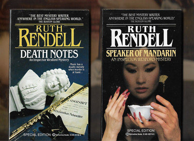 Ruth Rendell Four Inspector Wexford Mysteries paperbacks with Slipcase ...
