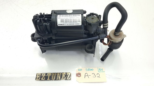 2000-2006 MERCEDES-BENZ S500 AIR SUSPENSION COMPRESSOR MOTOR PUMP OEM ...
