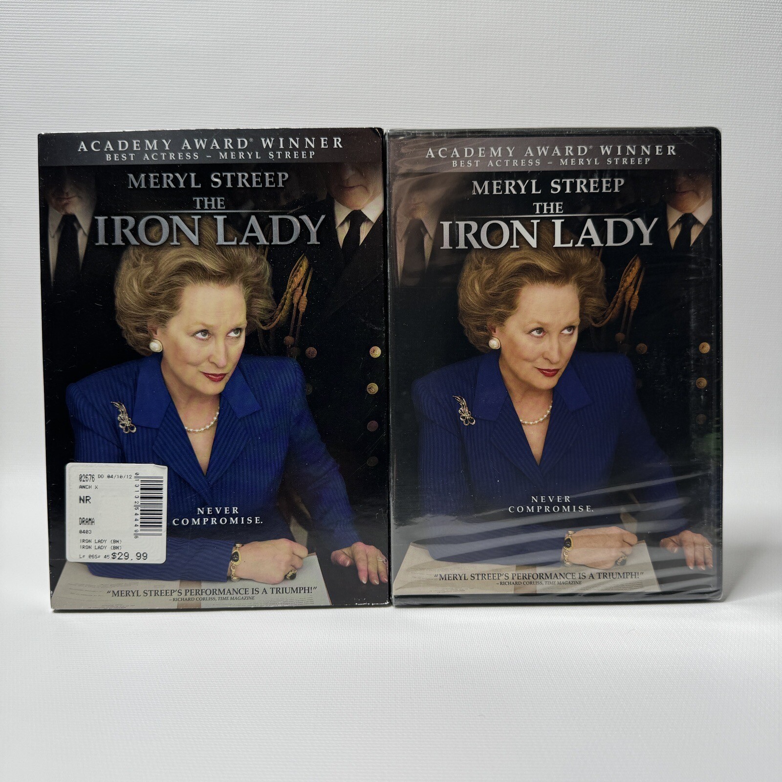 The Iron Lady DVD with Slipcase 2012 Meryl Streep New | eBay