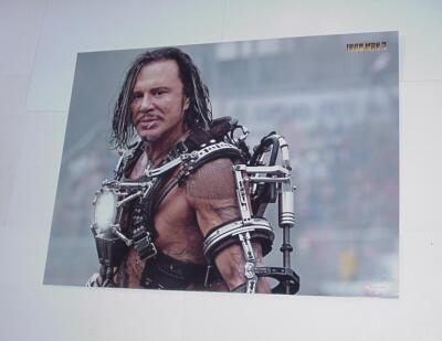 Iron Man Poster #90 Movie 2 Mickey Rourke Ivan Vanko Whiplash | eBay