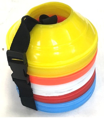 Set of 70 Mini Space Markers Cones Football Rugby Hockey Training Aid ...