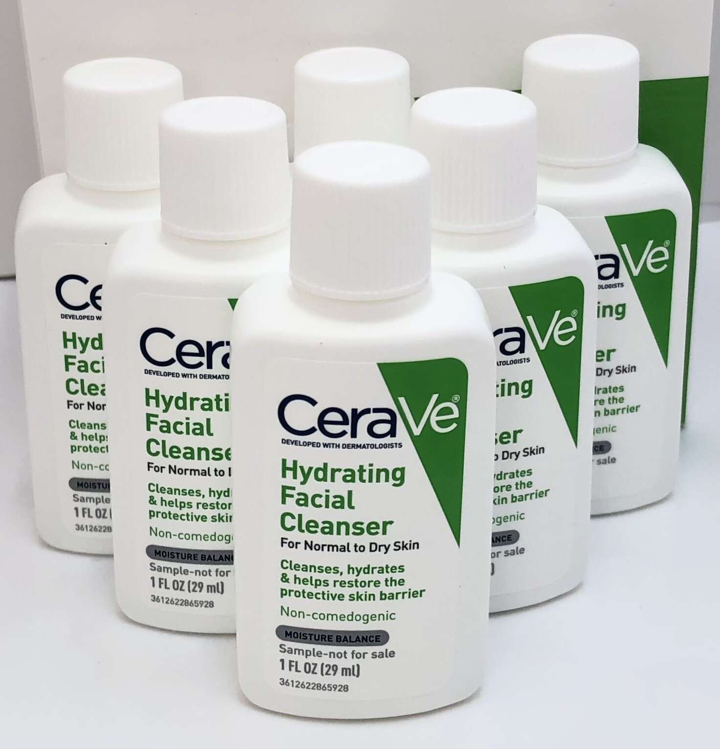 CeraVe Hydrating Facial Cleanser Mini Travel Size 29ml/1oz ea Lot X6 | eBay