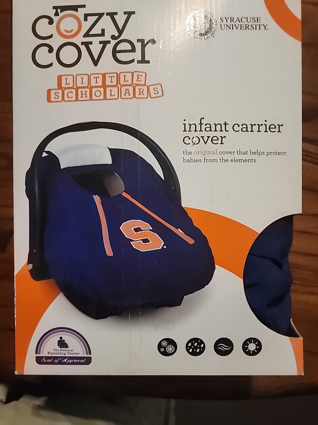 Syracuse University Orange Cozy Cover Infant Carrier Cover | eBay