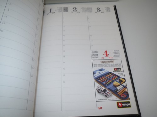 BBurago Kalender "1998" !! (128) | eBay.de