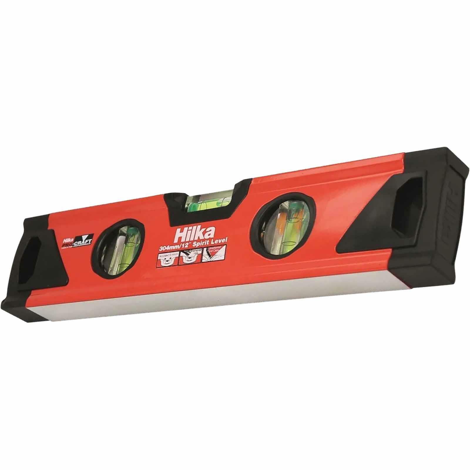 12" / 300mm Aluminium Scaffolding Builders Spirit Level Handheld ...