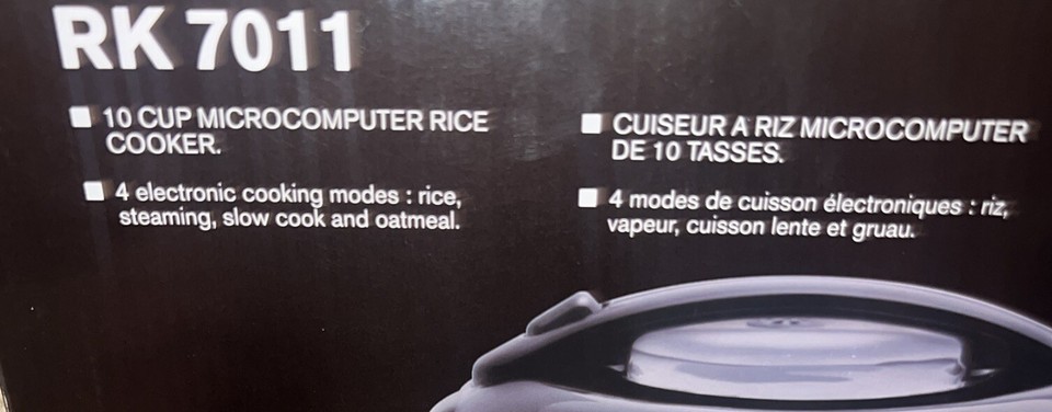 krups microcomputer Rice Slow Cooker Rare Open Box | eBay