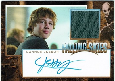 Falling Skies Season 1 Autograph Relic Costume Card Connor Jessup as ...