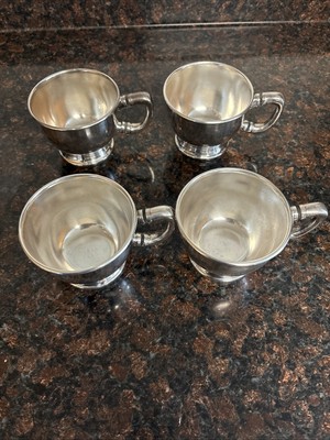 wear brite nickel silver grand silver co Cup 4 Count | eBay