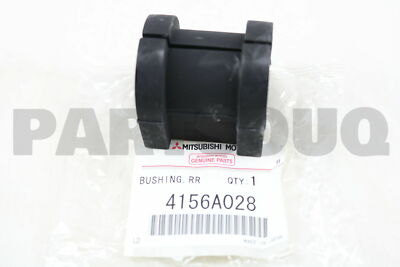 4156A028 Genuine Mitsubishi BUSHING,RR SUSP STABILIZER | eBay