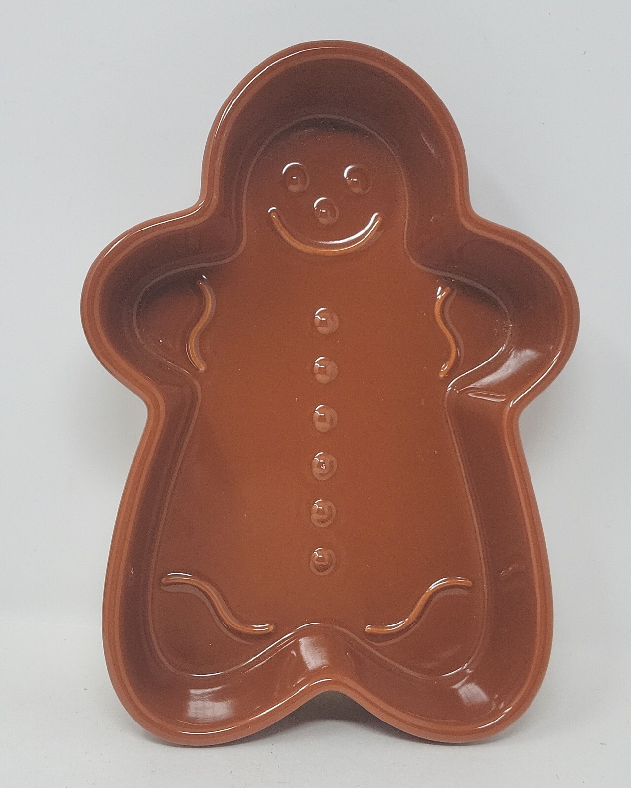 Chantal Gingerbread Man Stoneware Baking Dish 1 quart/.95 lt. | eBay