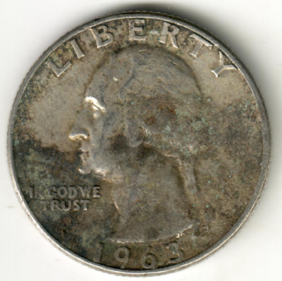 USA - 1963D - Washington ¼ $ - Silver Eagle - #11486RG | eBay UK