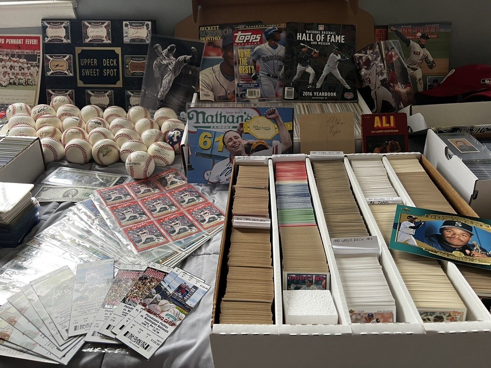 HUGE Sports Memorabilia/ Card Collection‼️ VALUED OVER 30K‼️ANY OFFER‼️ ...