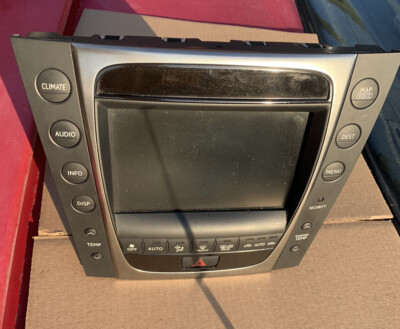 2006 Lexus GS300 Navigation Dash Display Information Screen | eBay