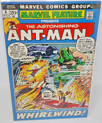 MARVEL FEATURE #6 1972 8.0 Ant-Man & Wasp Herb Trimpe Cover Art | eBay