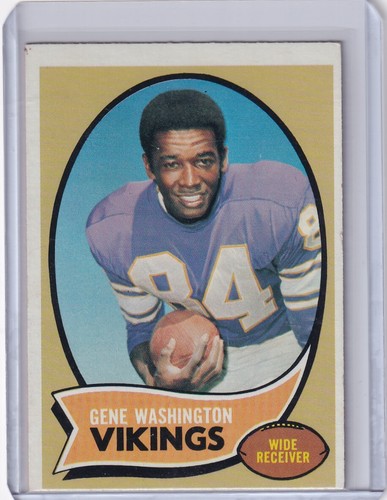 1970 Topps Football #29 Gene Washington RC - Minnesota Vikings | eBay