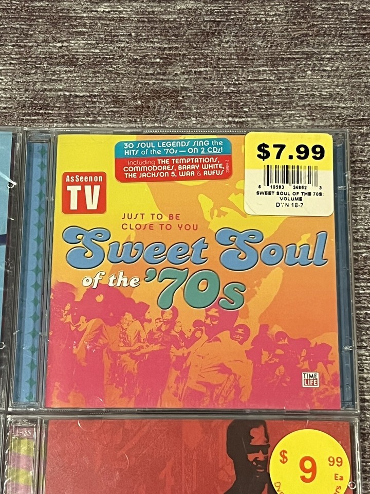 Time Life's : Sweet Soul Of The '70s [ 8 CD Set , 2009 ] 128 Hits New ...