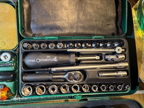 Rare Stahlwille Socket set vintage metric 3 collection none missing ...