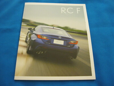2019 Lexus RC F RCF Full Brochure Prospekt Australia 56 p. ENGLISH | eBay