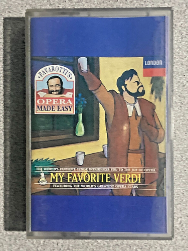 PAVAROTTI'S OPERA MADE EASY My Favorite Verdi PHILIPPINES Cassette | eBay