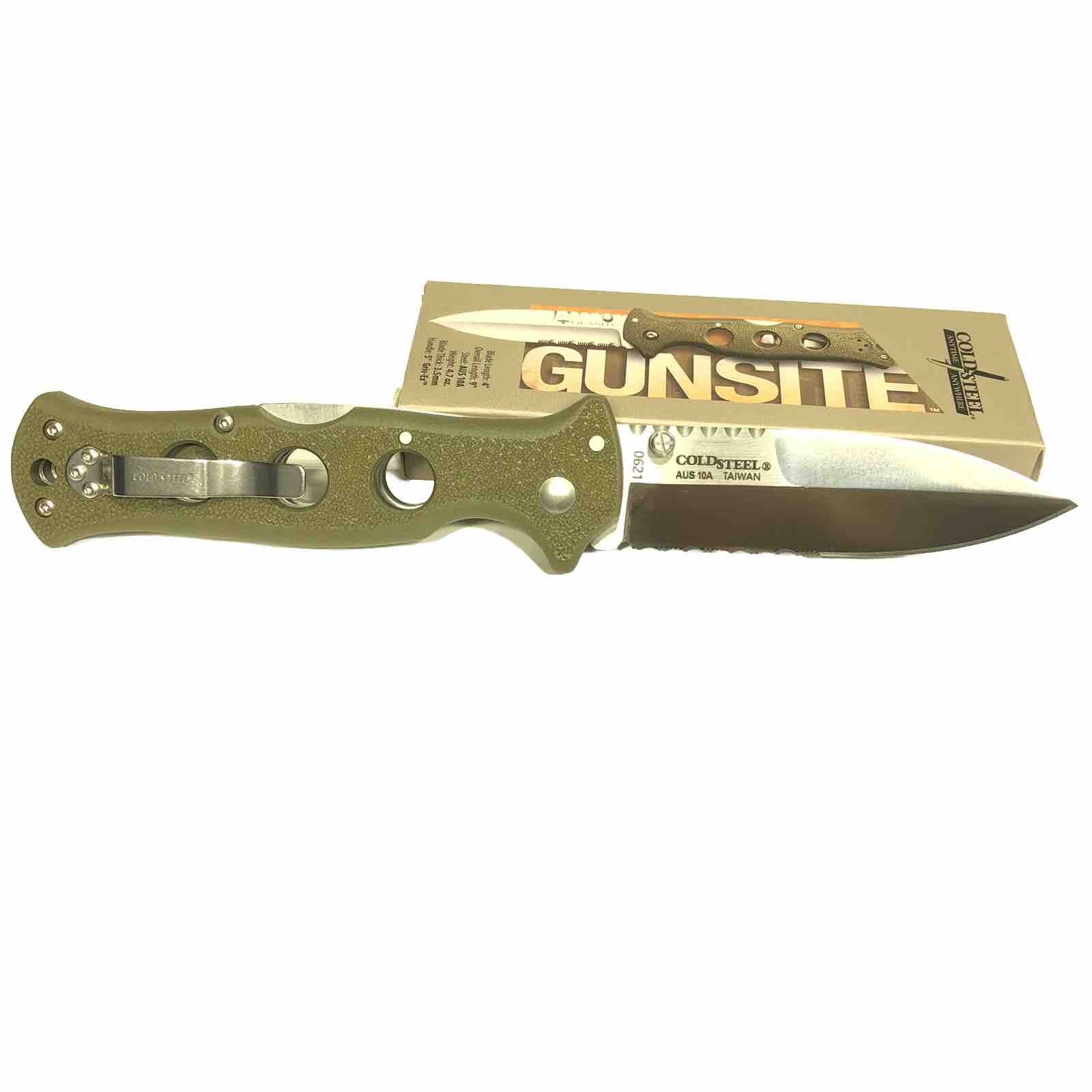 Cold Steel, Gun Site Counter Point 1 Ambi Belt Clip, 4” Blade 10ABV1 | eBay