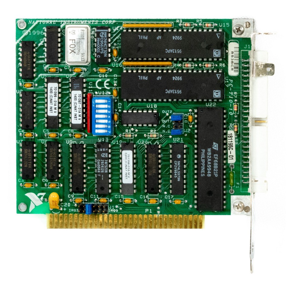 National Instruments PC-TIO-10 181197-01 Rev.A.2 Timing and Digital IO ...
