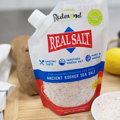 Redmond Real Sea Salt - Natural Unrefined Assorted Flavor Names , Sizes ...