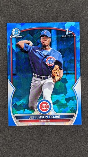 JEFFERSON ROJAS 2023 1st Bowman Sapphire #BCP-70 Chicago Cubs | eBay
