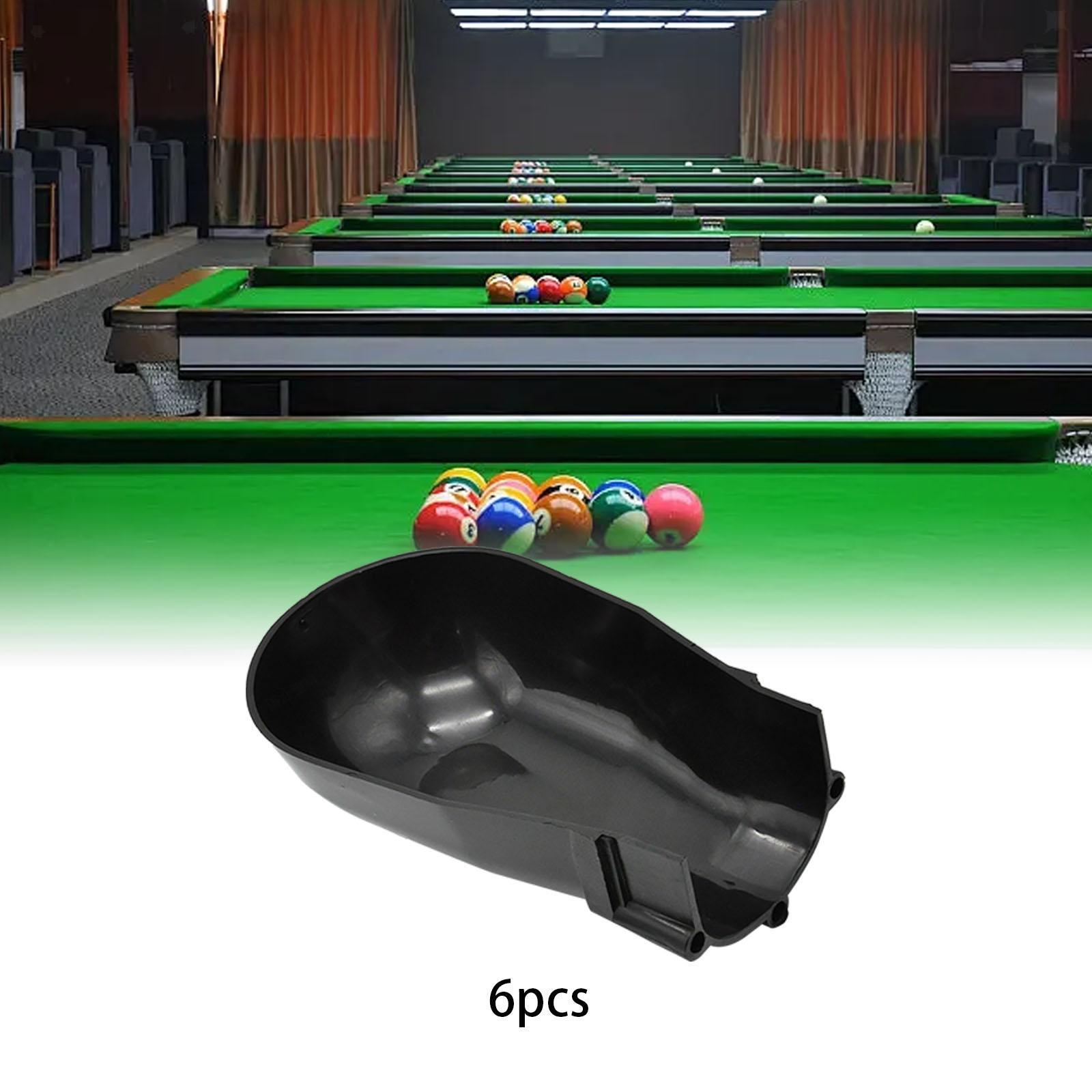 6Pcs Billiard Hole Liners Billiard Accessories Pool Table Pocket Liners ...