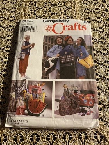 Simplicity 8852 Handbag Sewing Pattern Fun Project Compliments by Randy ...