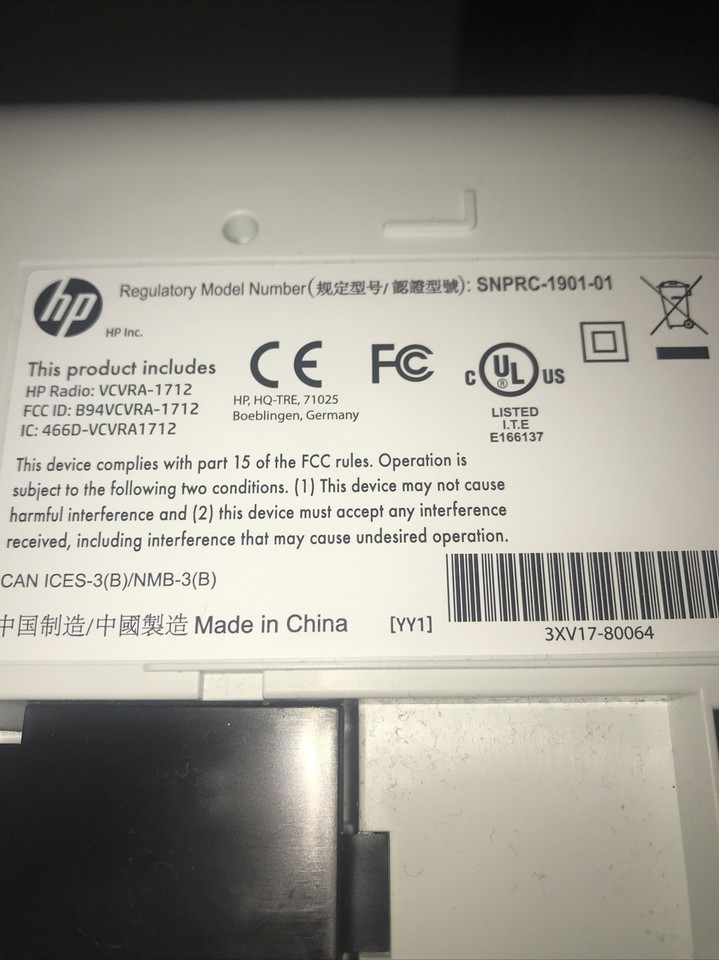 HP OfficeJet Plus 4100 Wireless All-In-One Color Printer Copy Scan Fax ...