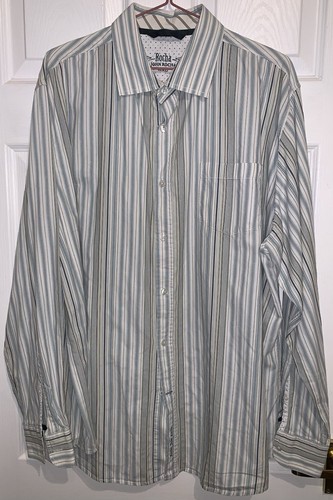 Rocha John Rocha Men's Striped Shirt Size XXL | eBay