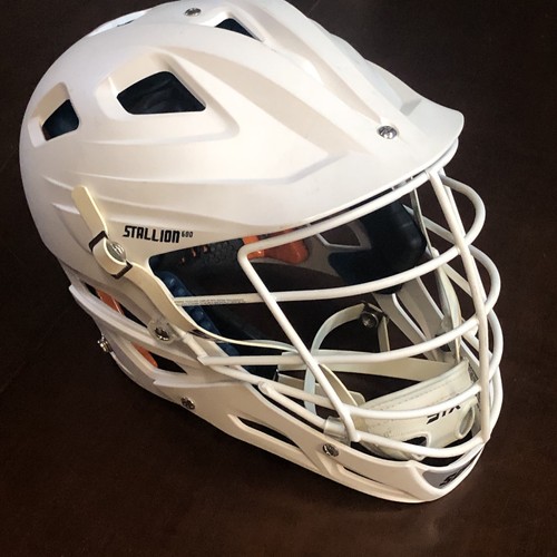 SCHUTT Lacrosse Helmet STX Stallion 600 with Chin Strap Medium All ...