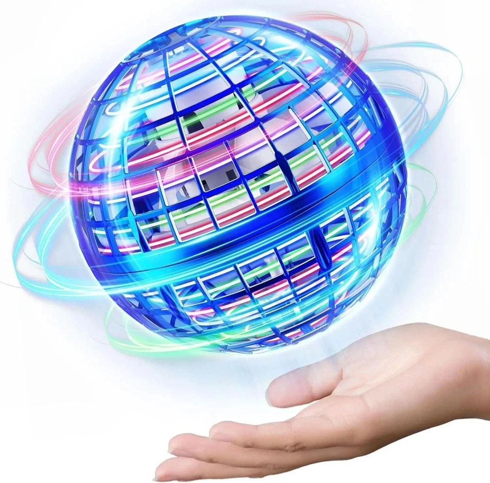 Magic Mini Drone Pro Flying Ball Space Orb UFO Boomerang Boy Girl Toy ...