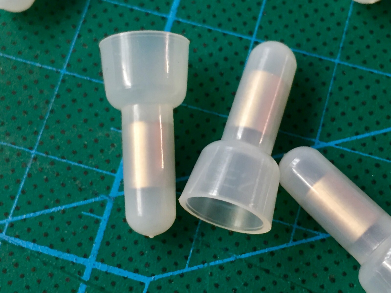 Pack 100pcs KST Insulated Closed End Crimp Splice Caps, UL, Copper ...