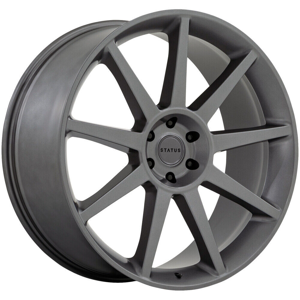 4-Status Mammoth 22x9.5 6x135 +25mm Gunmetal Wheels Rims 22" Inch | eBay